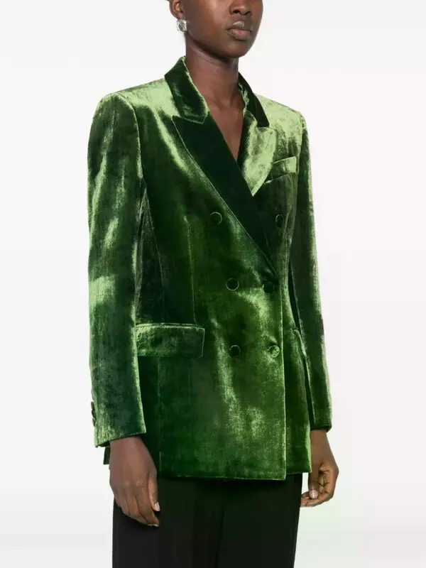 P.a.r.o.s.h Peak-lapel Double-breasted Blazer
