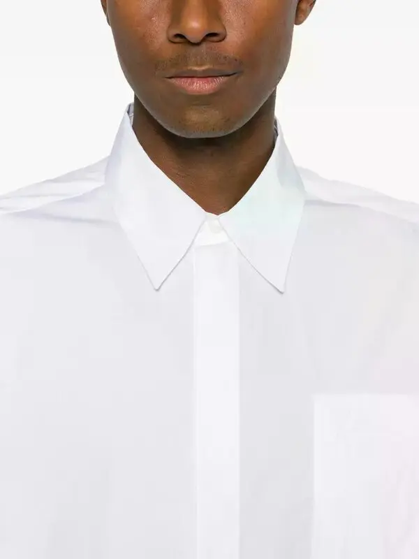 AMI Paris Chest-pocket Long-sleeve Shirt