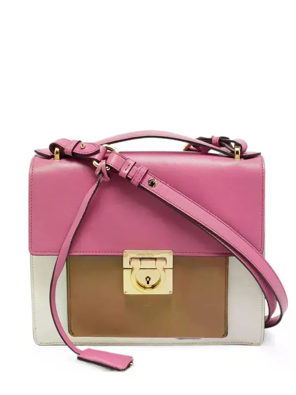 FERRAGAMO Marisol Gancini Shoulder Bag