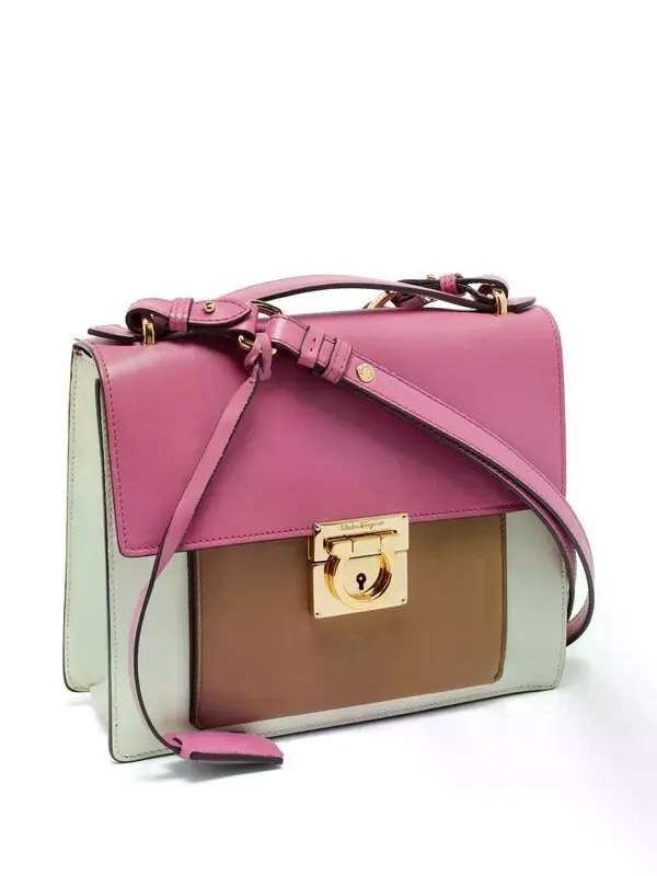 FERRAGAMO Marisol Gancini Shoulder Bag