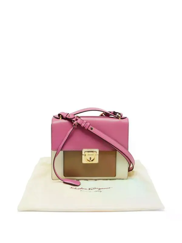 FERRAGAMO Marisol Gancini Shoulder Bag