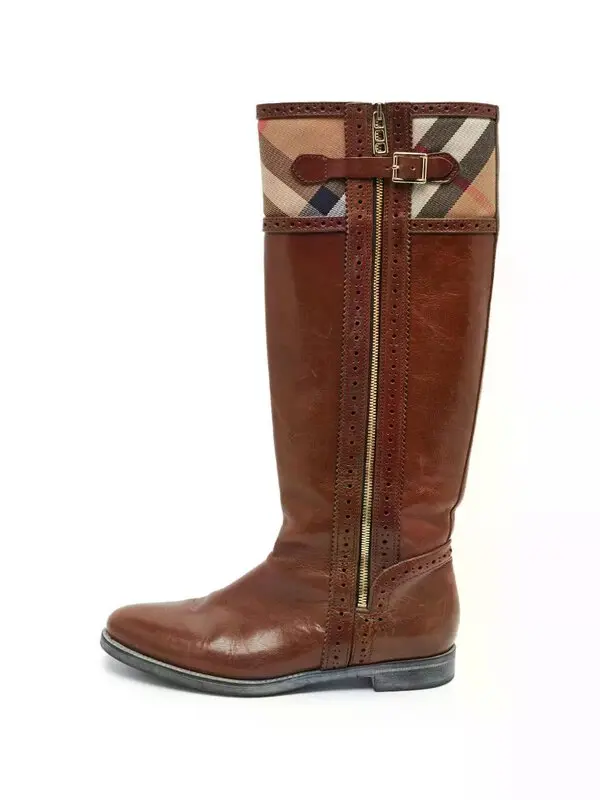 Burberry Knee-high Boots - Brown