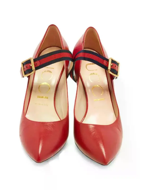 Gucci Sylvie Mary Jane Pumps