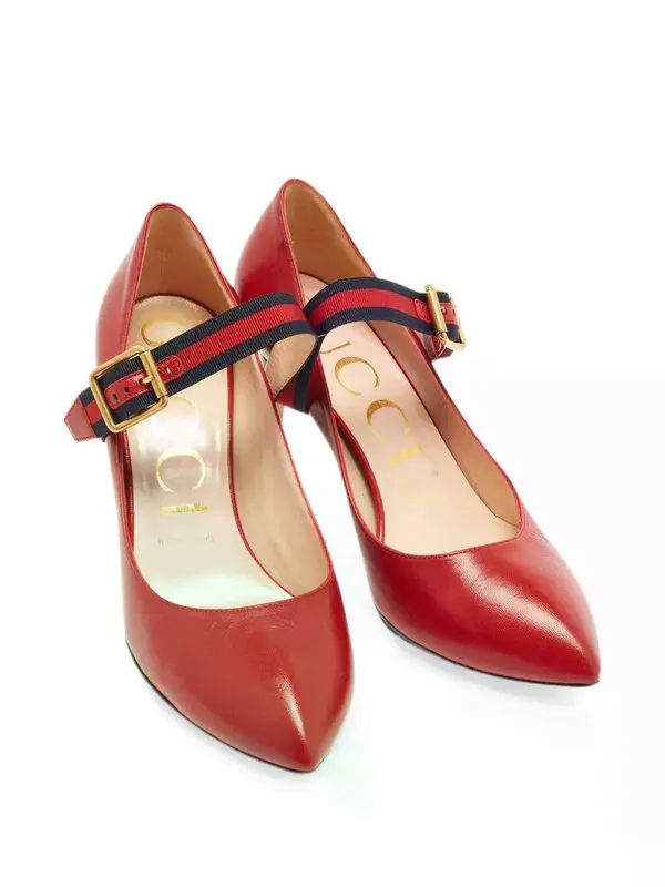 Gucci Sylvie Mary Jane Pumps