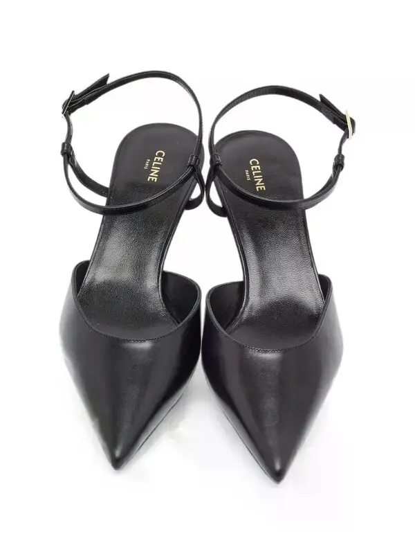 Celine Pointed-toe Slingback Pumps