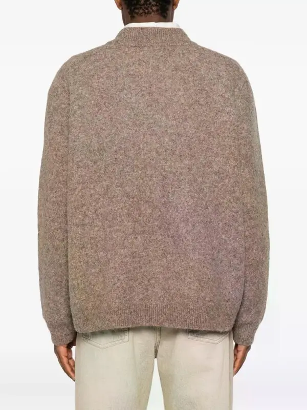 A.p.c. Crew Neck Ribbed-trim Sweater