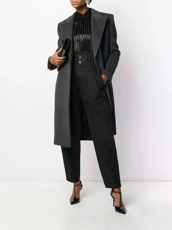Alberta Ferretti High Rise Tapered Jeans
