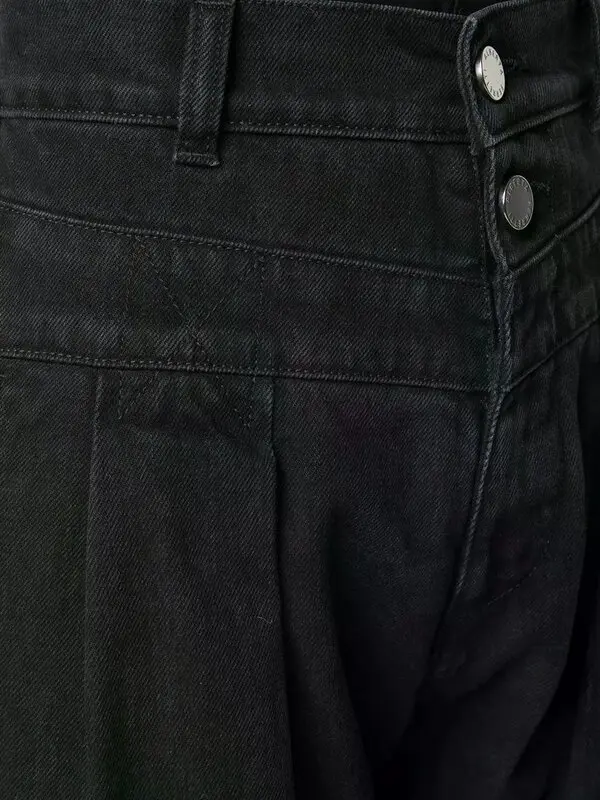 Alberta Ferretti High Rise Tapered Jeans