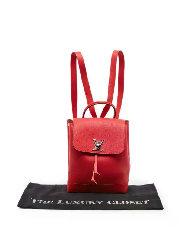 LOUIS VUITTON 2016 Lockme Leather Backpack