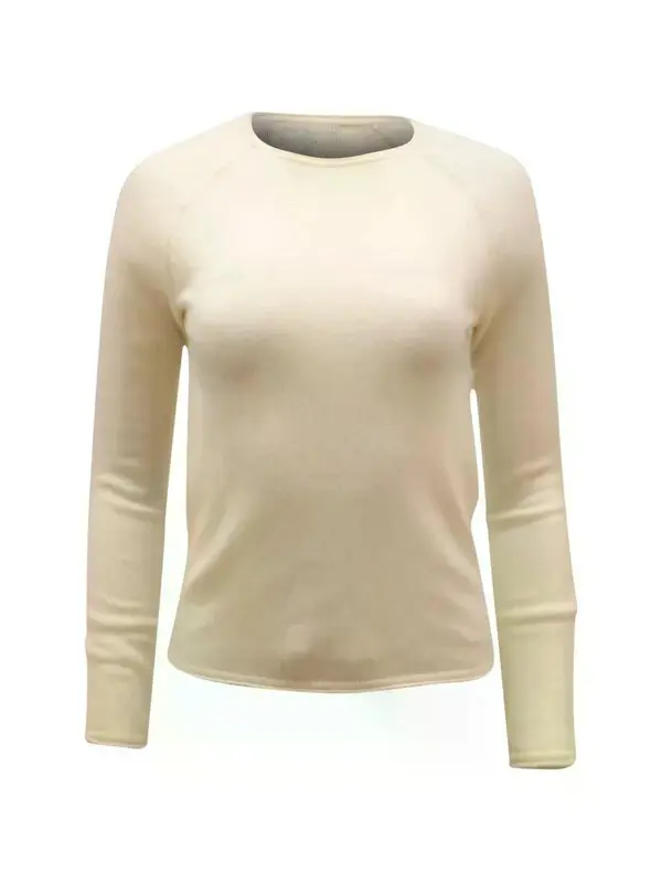 Theory Rolled-trim Cashmere Sweater
