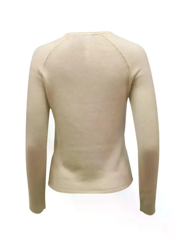 Theory Rolled-trim Cashmere Sweater