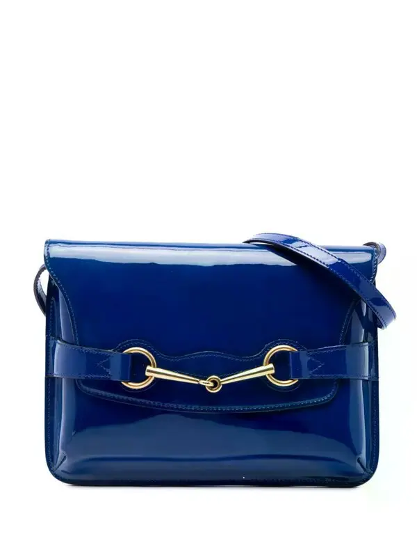 Gucci 2016-2026 Patent Bright Bit Crossbody Bag