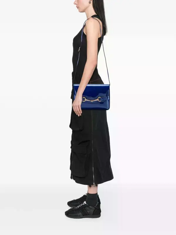 Gucci 2016-2026 Patent Bright Bit Crossbody Bag