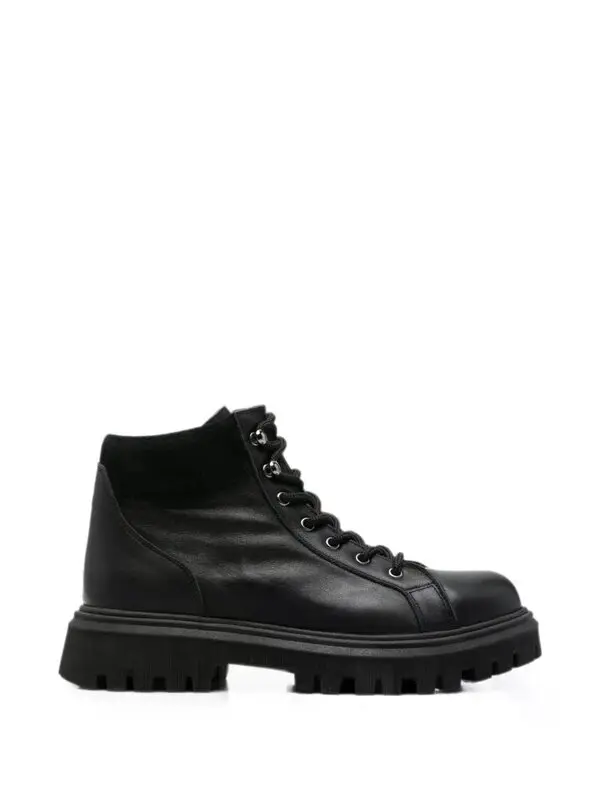 SERGIO MORETTI FIRENZE Lace-up Chunky-sole Boots