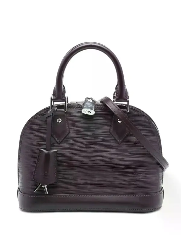 LOUIS VUITTON 2014 Epi Alma Bb Satchel