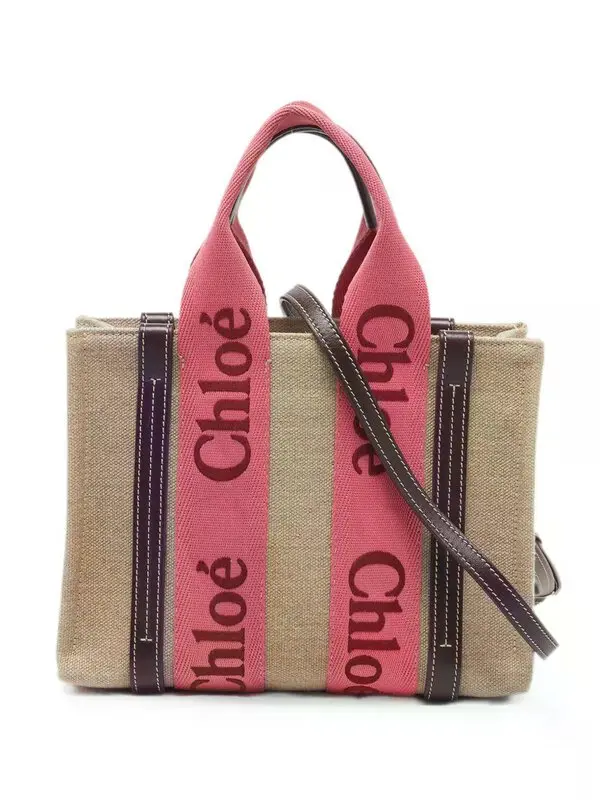 Chloé Small Woody Tote Bag - Brown
