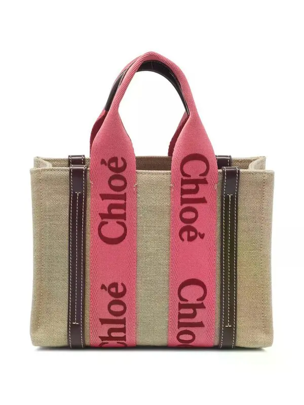 Chloé Small Woody Tote Bag - Brown