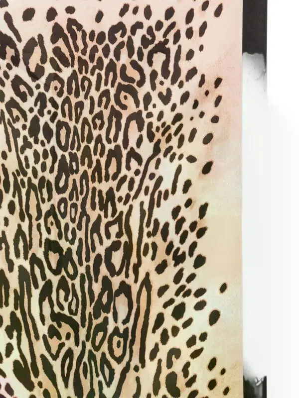 Liu Jo Leopard-print Square Scarf