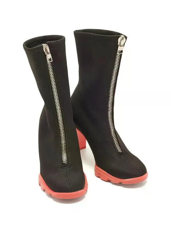 Alexander McQueen Zip-front Ankle Boots