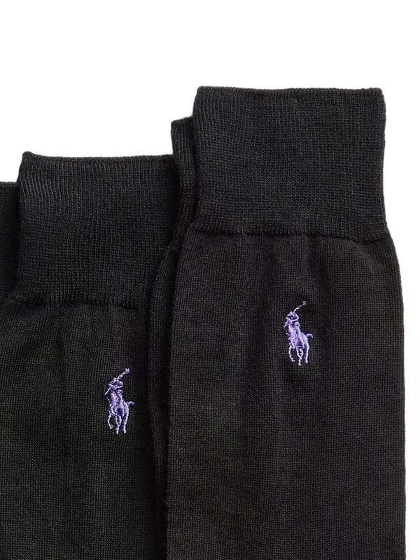 Polo Ralph Lauren Crew Socks With Signature Pony Embroidery