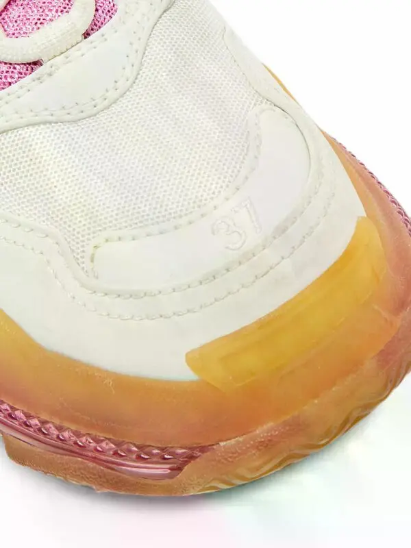Balenciaga Triple S Clear Low-top Sneakers