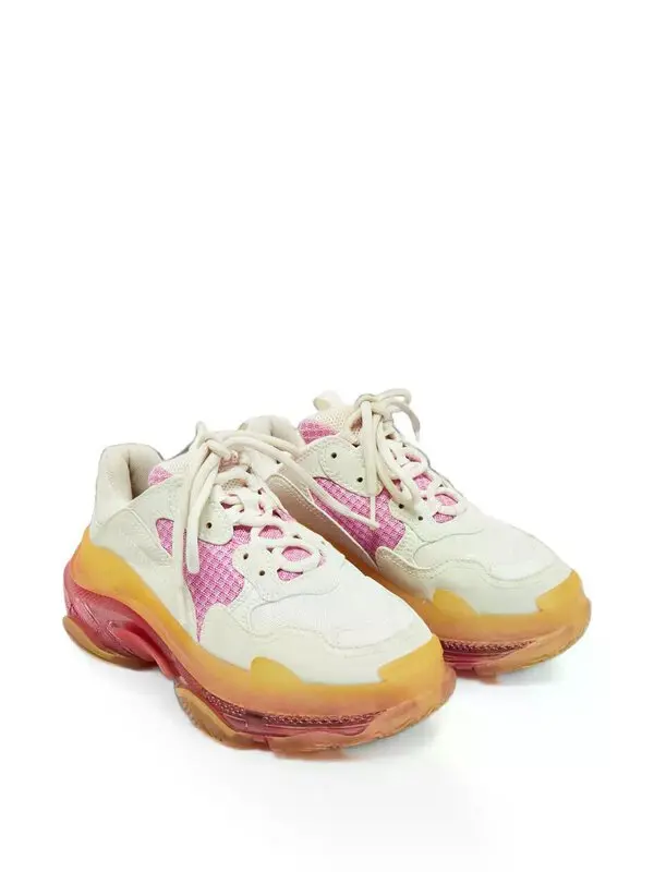 Balenciaga Triple S Clear Low-top Sneakers
