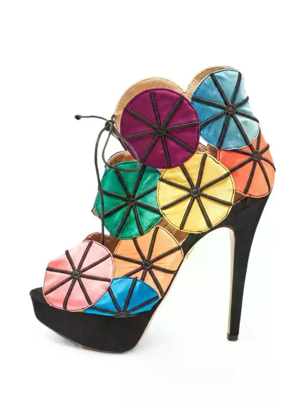 CHARLOTTE OLYMPIA Parasol-patch Platform Sandals