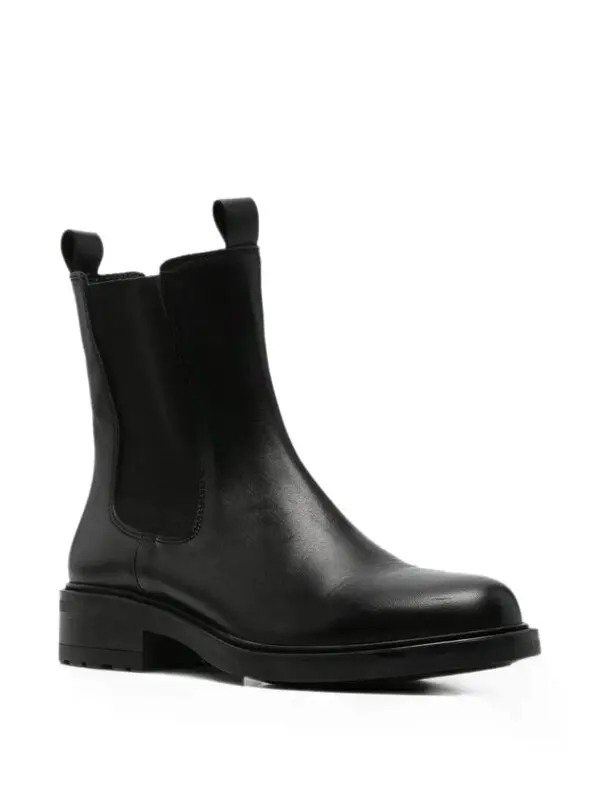 SERGIO MORETTI FIRENZE Elasticated-panel Pull-tab Ankle Boots