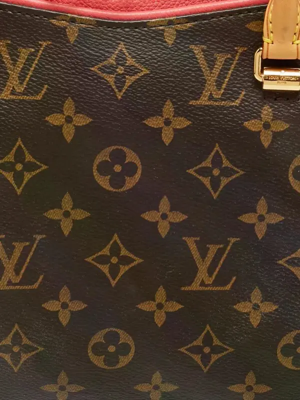 LOUIS VUITTON Pallas Monogram Tote Bag - Brown