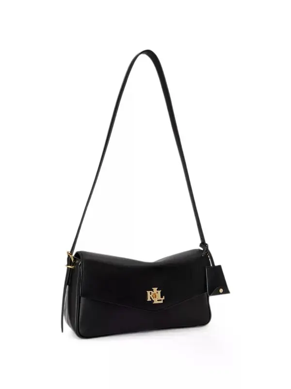 Ralph Lauren Logo-plaque Leather Shoulder Bag