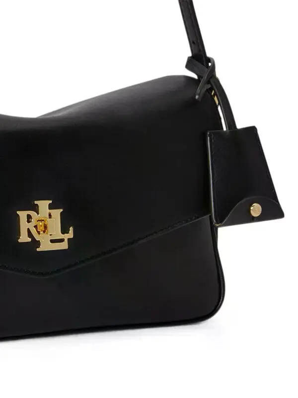 Ralph Lauren Logo-plaque Leather Shoulder Bag