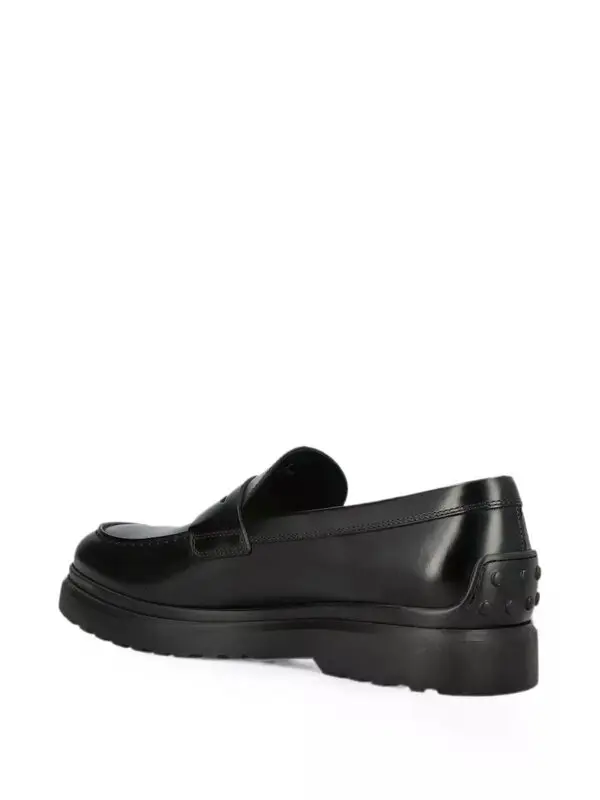TOD'S Logo-plaque Penny Loafers