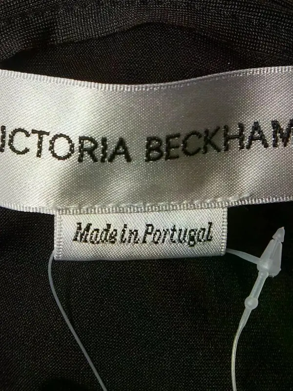 Victoria Beckham Ruched High-neck Maxi Dress