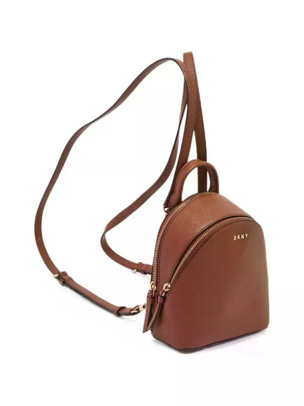 Dkny 2017 Mini Bryan Saffiano Leather Backpack - Brown