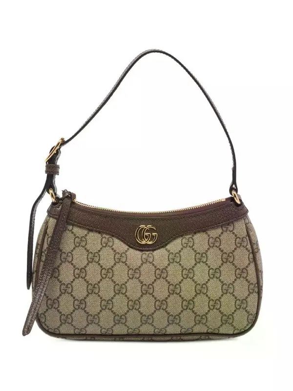 Gucci Small Ophidia Gg Supreme Shoulder Bag - Neutrals