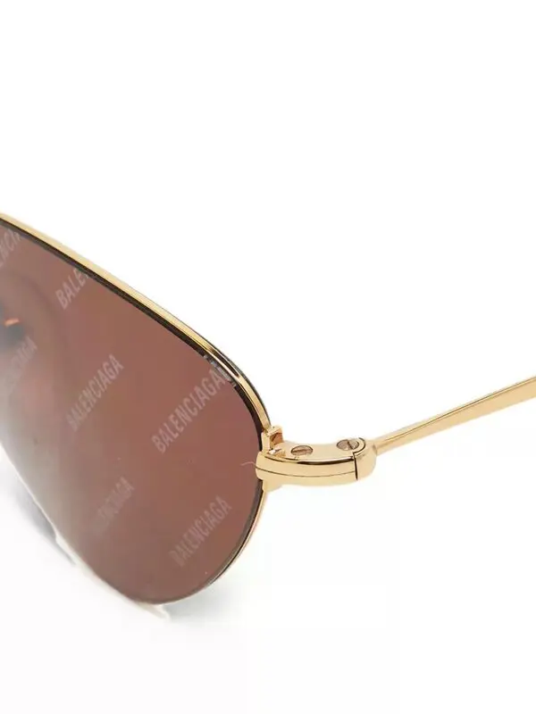 Balenciaga Logo-print Cat-eye Sunglasses