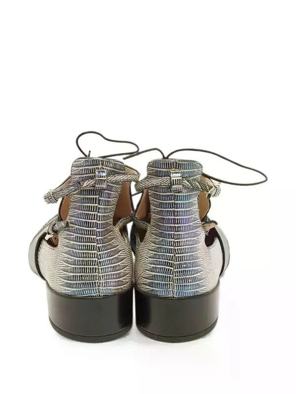 Dior Nomade Croc-embossed Ankle Boots