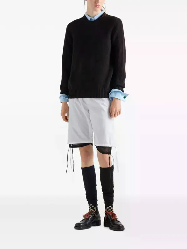 Prada Poplin Bermuda Shorts
