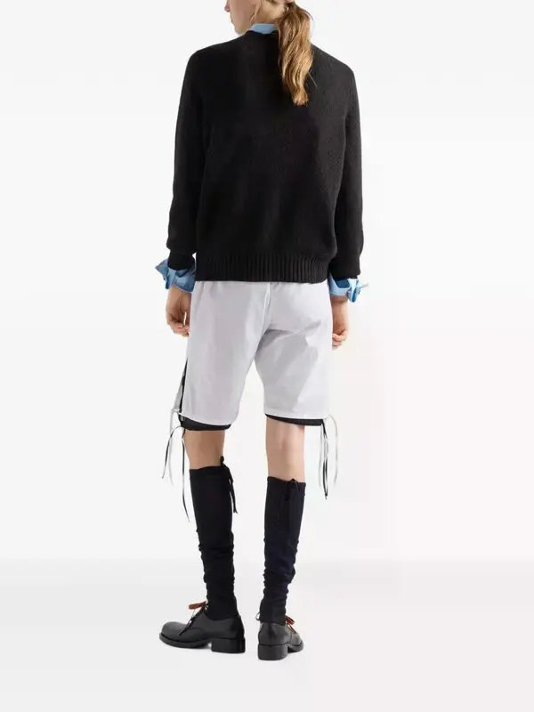 Prada Poplin Bermuda Shorts