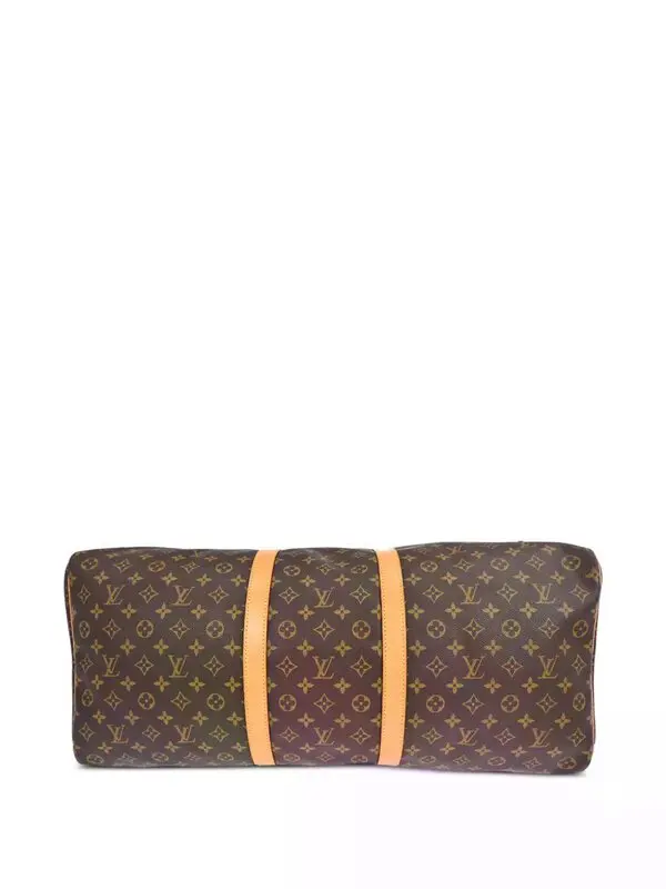 LOUIS VUITTON Monogram Travel Handbag - Brown