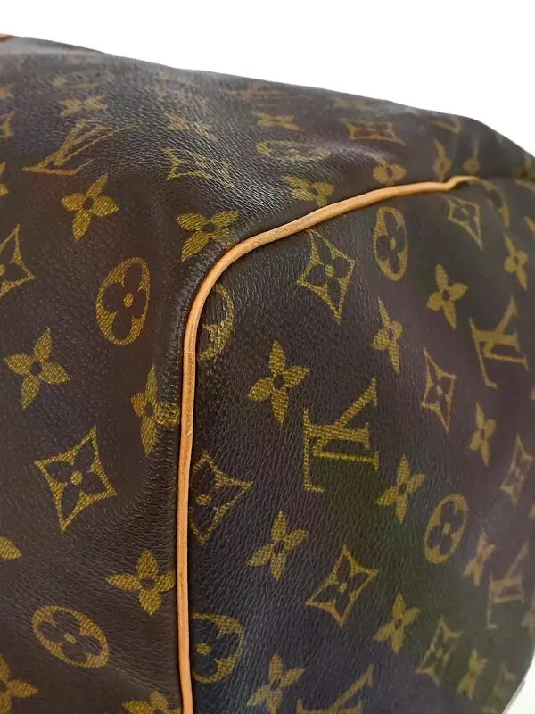 LOUIS VUITTON Monogram Travel Handbag - Brown
