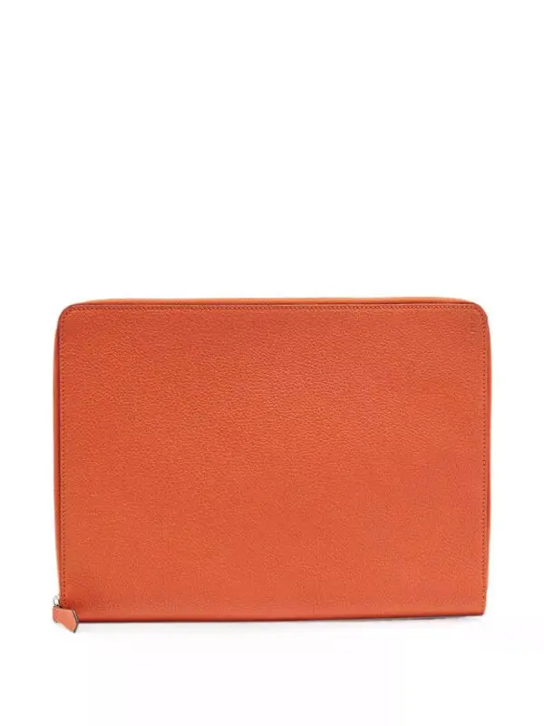 Fendi Zip-around Leather Pouch