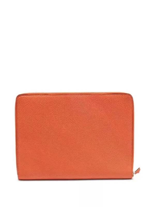 Fendi Zip-around Leather Pouch