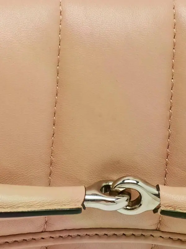 Gucci Small Maxi-horsebit Quilted Shoulder Bag - Neutrals