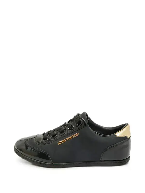 LOUIS VUITTON Pulse Patent Leather Sneakers