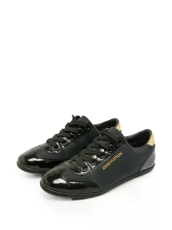 LOUIS VUITTON Pulse Patent Leather Sneakers