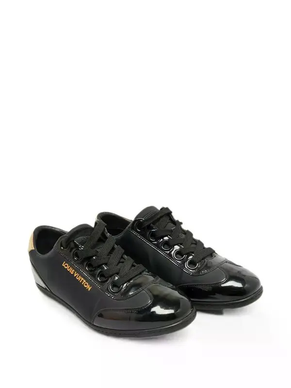LOUIS VUITTON Pulse Patent Leather Sneakers