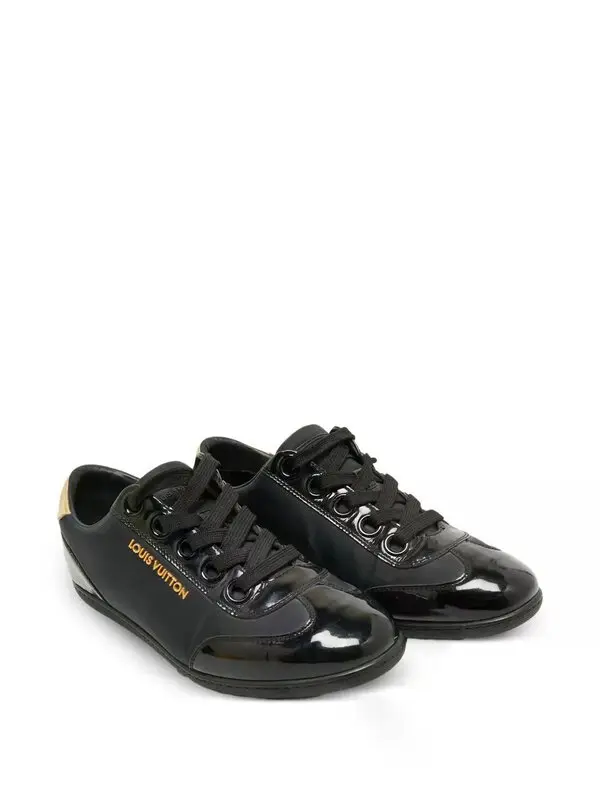 LOUIS VUITTON Pulse Patent Leather Sneakers