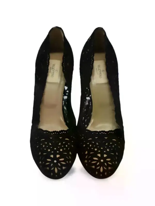 Valentino Garavani Laser Cut Pumps