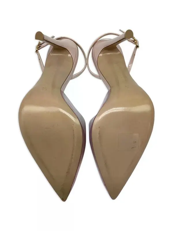 GIANVITO ROSSI Ribbon D'orsay Pumps - Pink